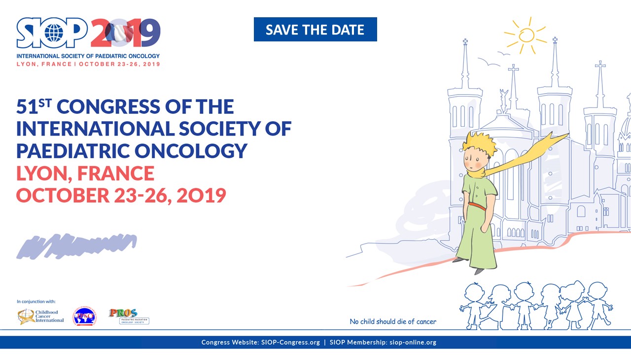 51st Congress "SIOP 2019" in Lyon, France - Hopp-Kindertumorzentrum ...